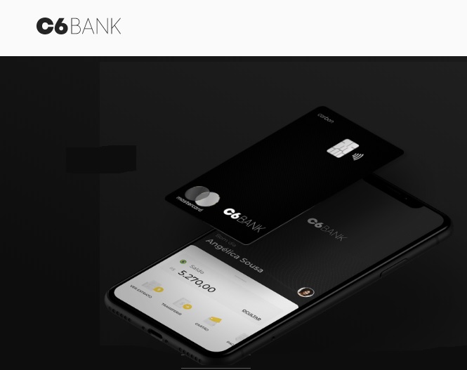 Garanta seus serviços e novidades da C6 bank. - Experience